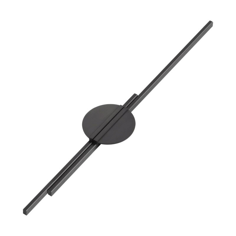 Ручка накладная мебельная EDSON накладная 22204-2x480-MB 2x480MM L=1000MM| чёрный, алюминий