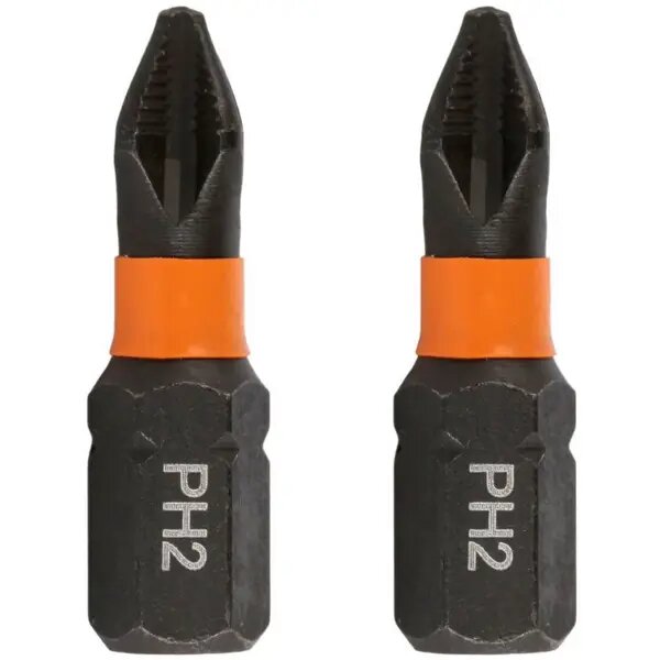 Бита магнитная Rage 554152 PH2x25 мм, 2 шт.