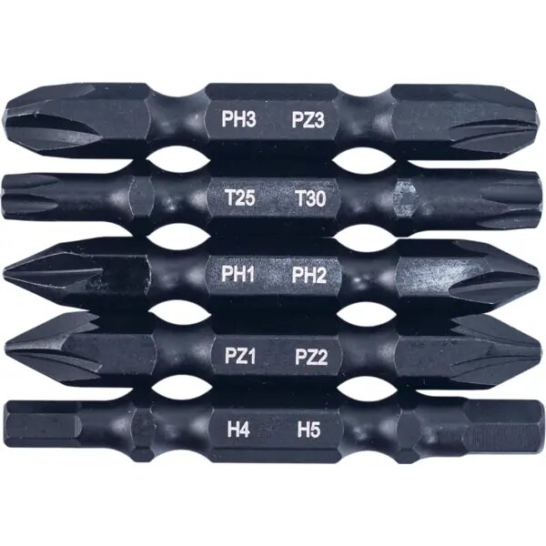 Набор бит двусторонних магнитных Rage 554176, 5 шт.