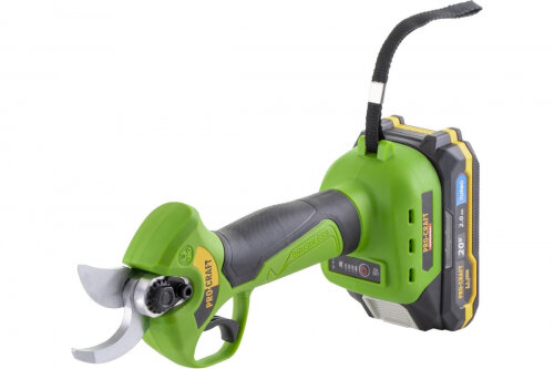 Секатор Procraft аккумуляторный ES28Li 20В 25мм (АКБ 2Ач + ЗУ) Кейс