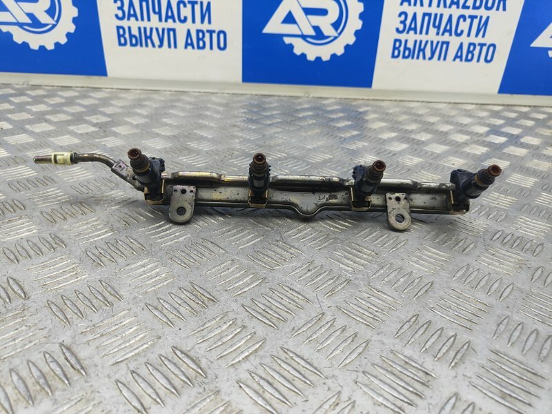 Б/У Рейка топливная (рампа) + форсунки Honda Accord 7 CL / Хонда Аккорд 7 CL 2.4 K24A3 190 Л.С. 2006