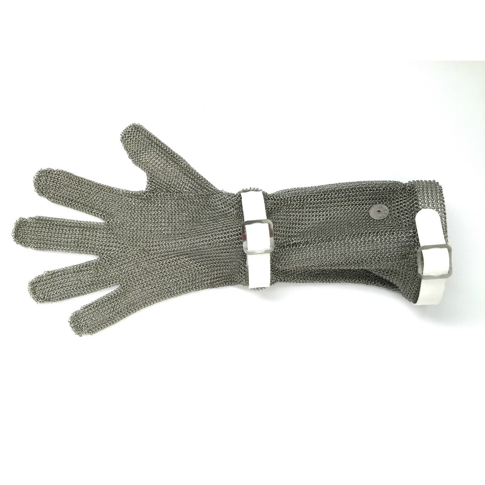 Кольчужная перчатка, манжета 8 см, нержавеющая сталь, размер S, Aflex.