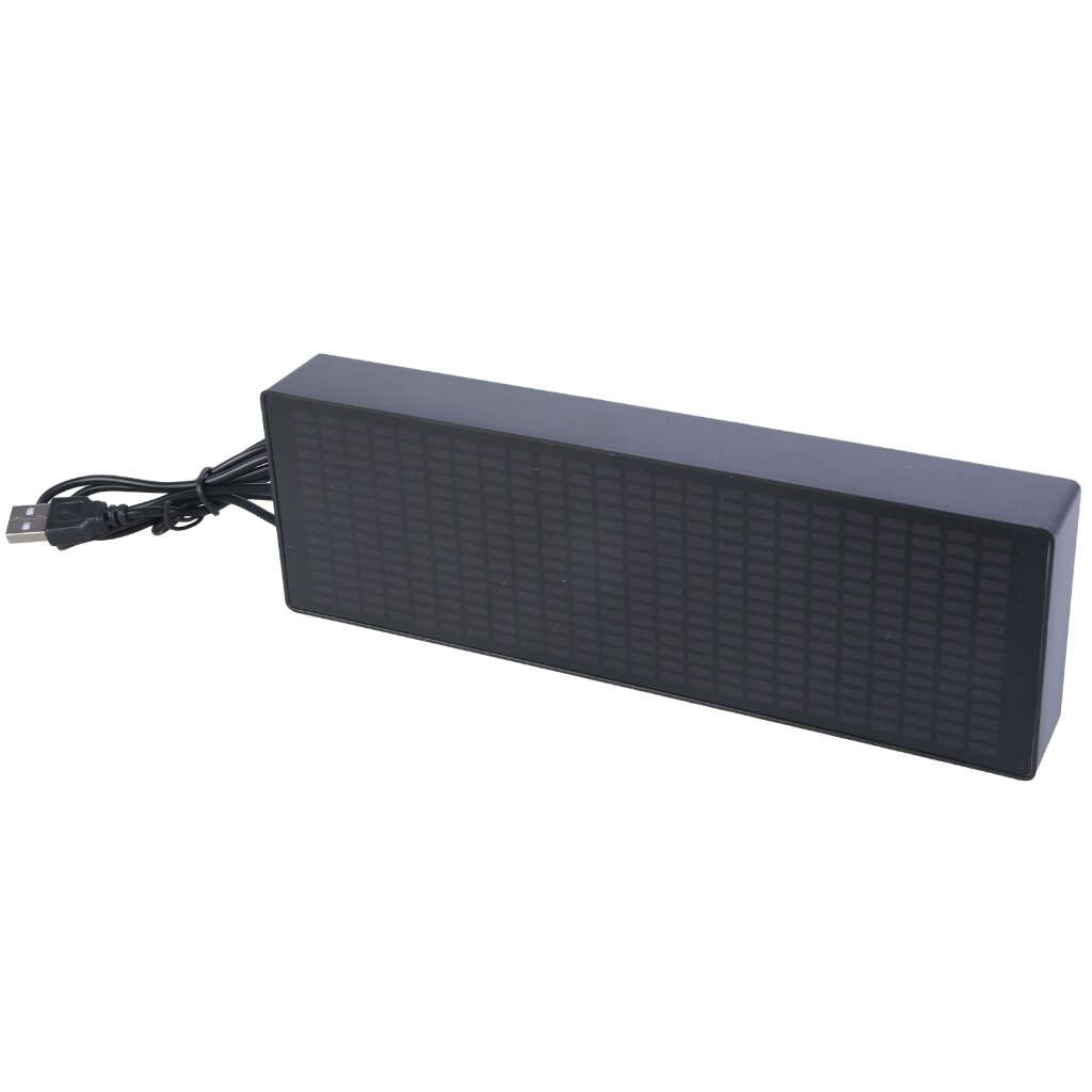 Дисплей Музыкального Спектра 20 Динамических Эффектов Голосовые Датчики Анализаторы Звукоснимателя с Часами 384 Светодиода 1624 Сегментный Индикатор Ритма