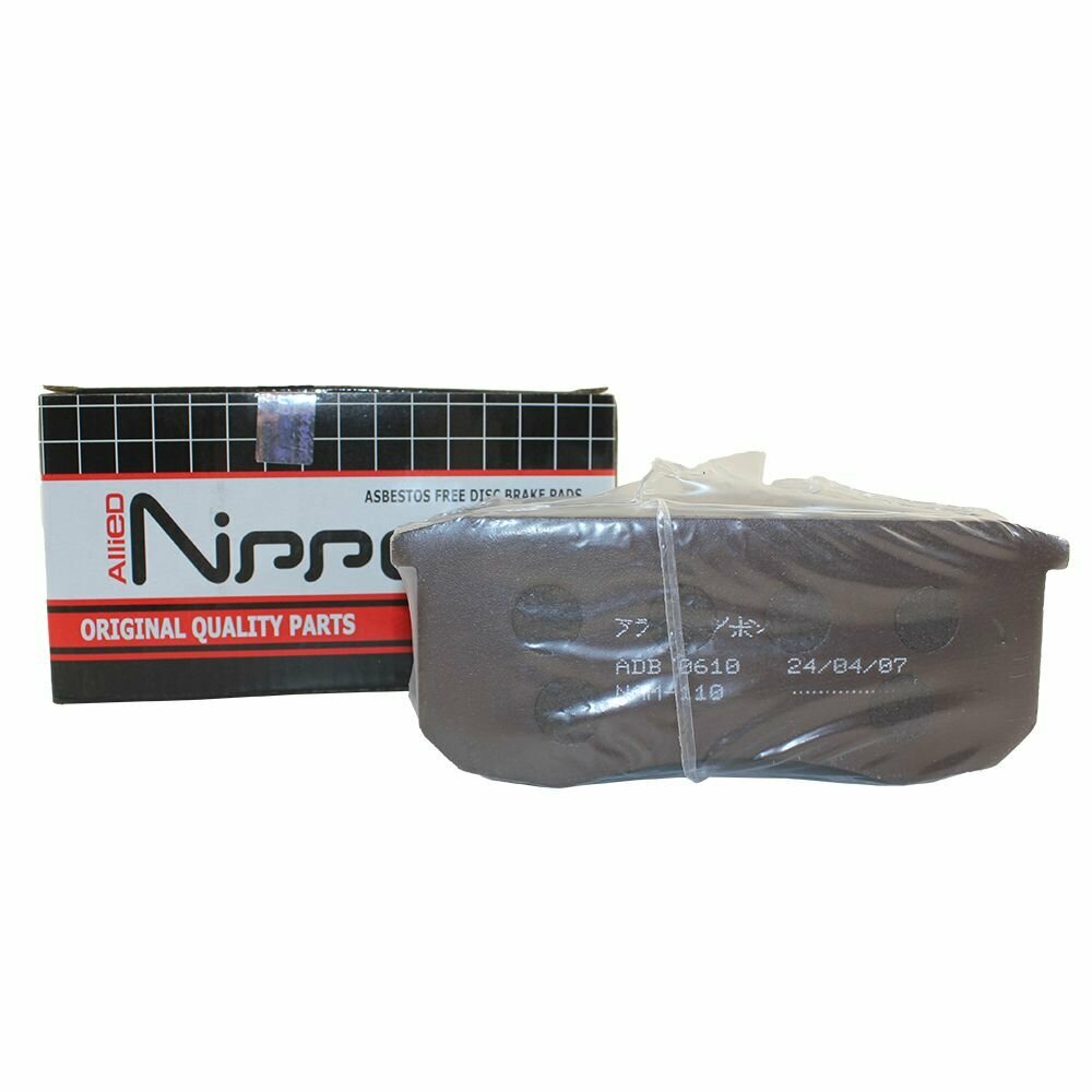 Allied Nippon Колодка тормоза переднего УАЗ Патриот, Хантер, СГР дисковая тормозная система (к-т 4 шт.) (3160-3501090) арт. ADB0610