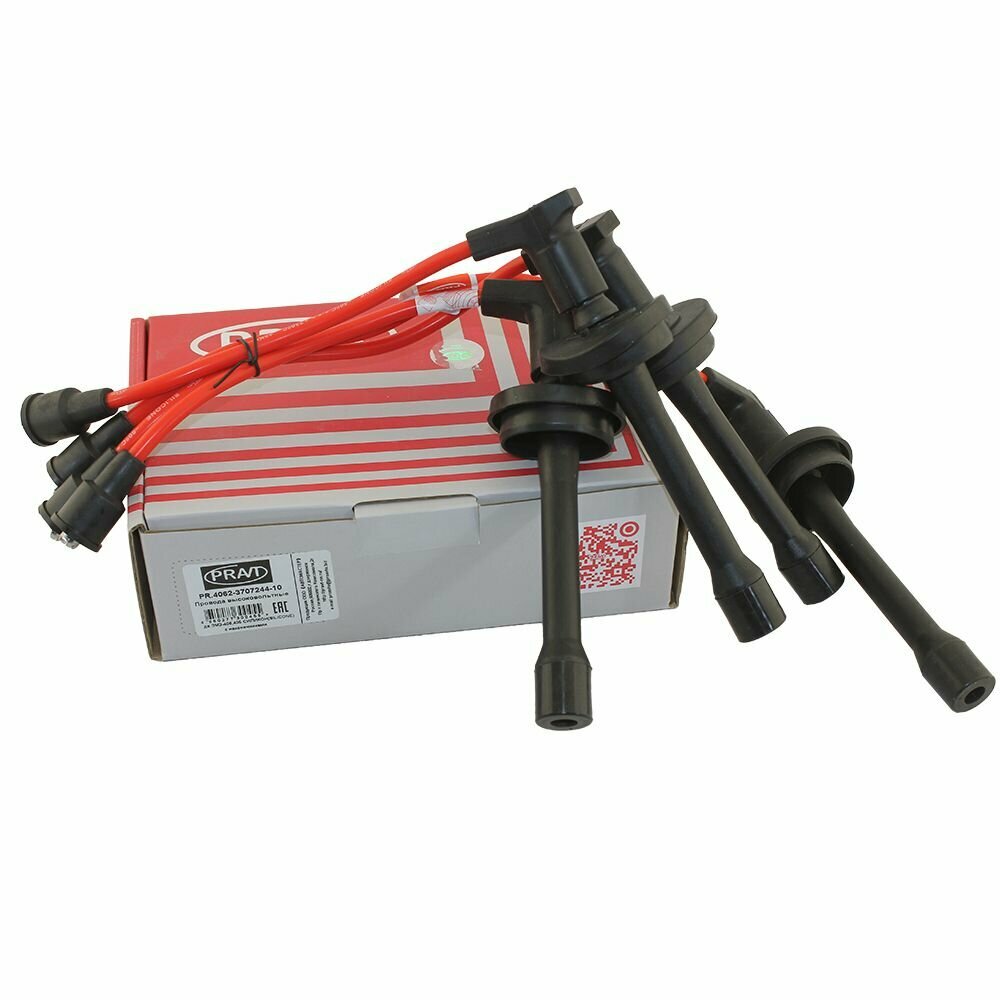 PRAVT Провода высоковольтные дв. ЗМЗ-406, 405 силиконовые с наконечниками арт. PR.4062-3707244-10