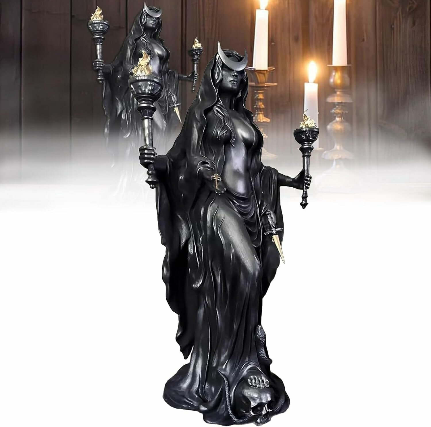 Статуэтка богини Гекаты / статуэтка для интерьера