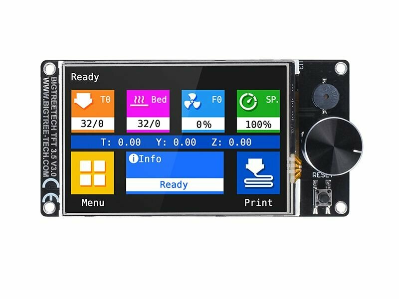 Дисплей сенсорный 32 бит Bigtreetech TFT35 V3.0.1