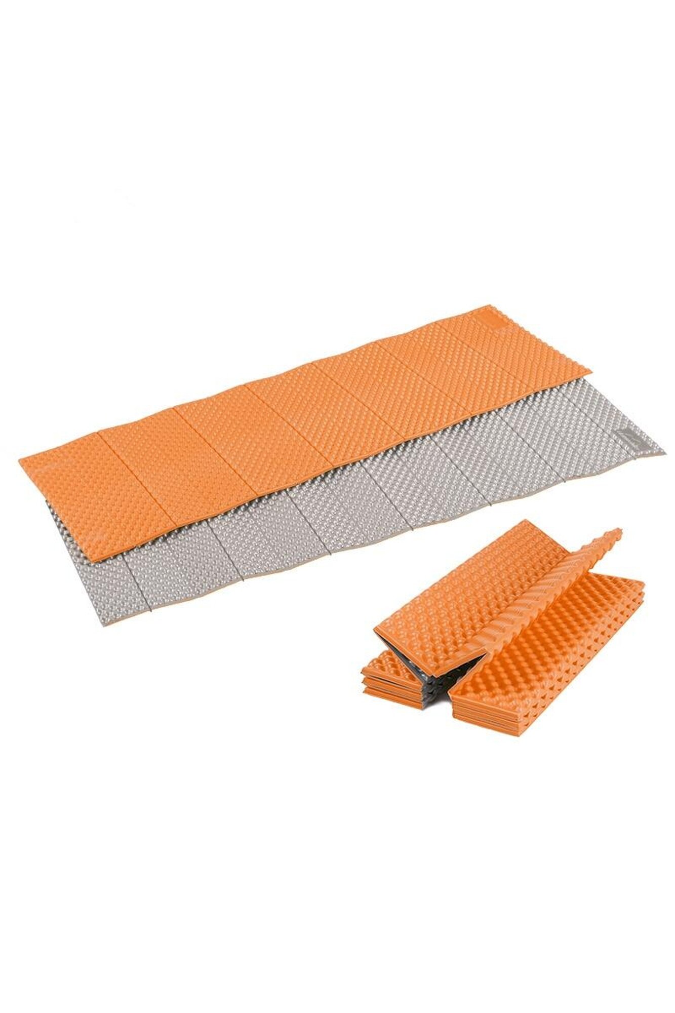 Decathlon Туристический складной коврик Naturehike Egg Create Folding Mat, 183x56x1,8 см, оранжевый
