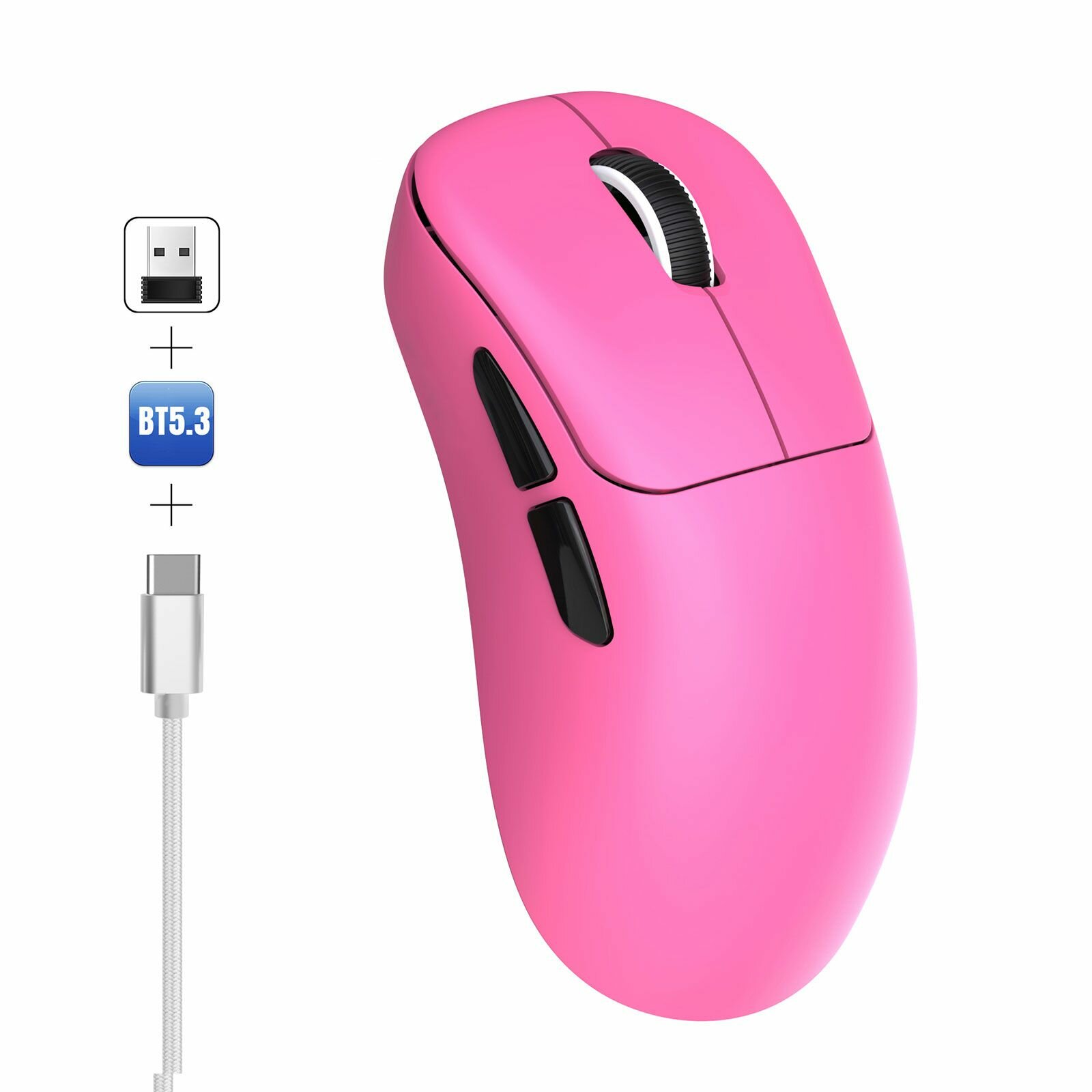 Оптическая игровая мышь 10000DPI и 6 программируемая кнопка USB C Зарядка