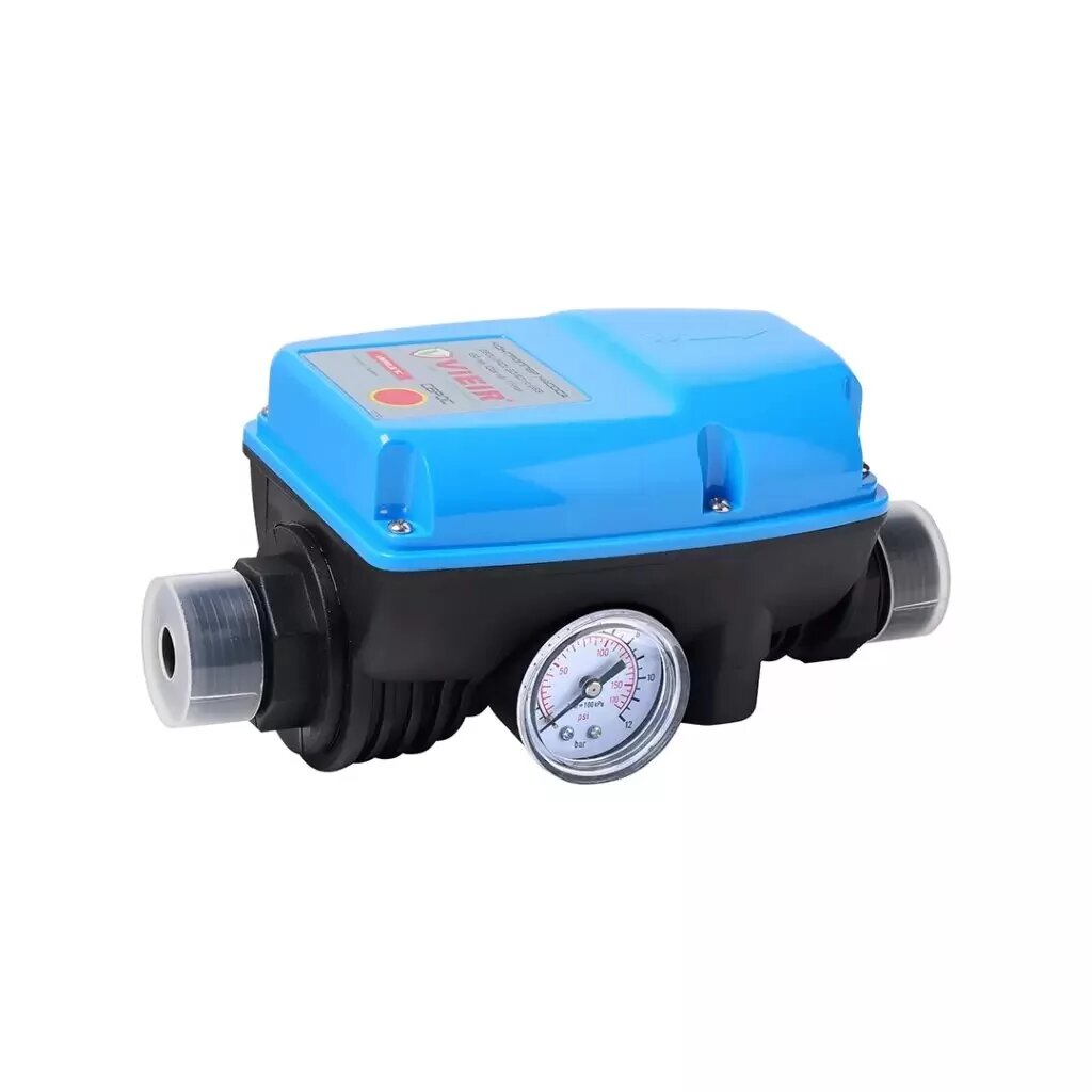 Контроллер насоса ViEiR Ver2.3, с манометром, IP44, 220 В, гидроконтроллер