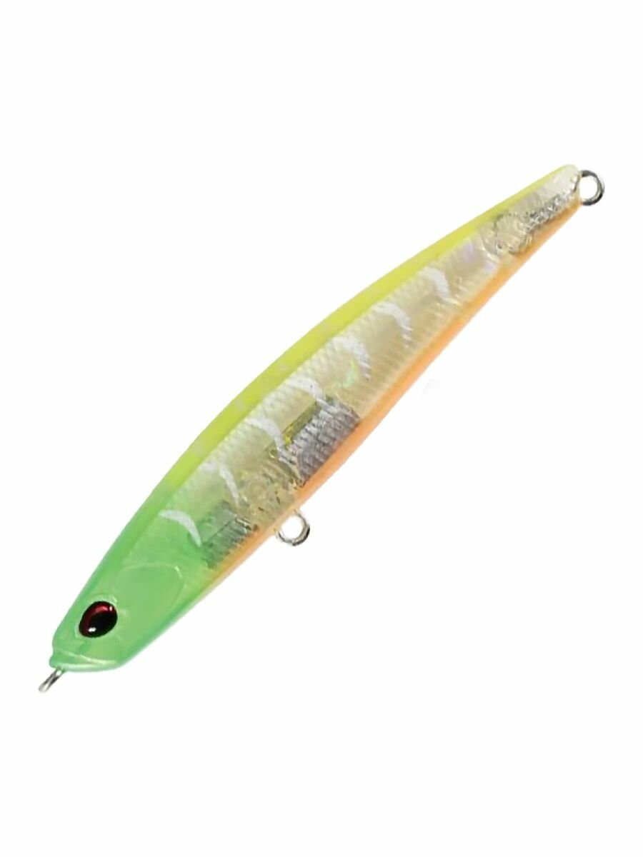 Воблер DUO International Bay Ruf Seek 85 S, CEA0737 Lime Head Clear Gigo, 85 мм, 14,5 г, тонущий, стикбейт