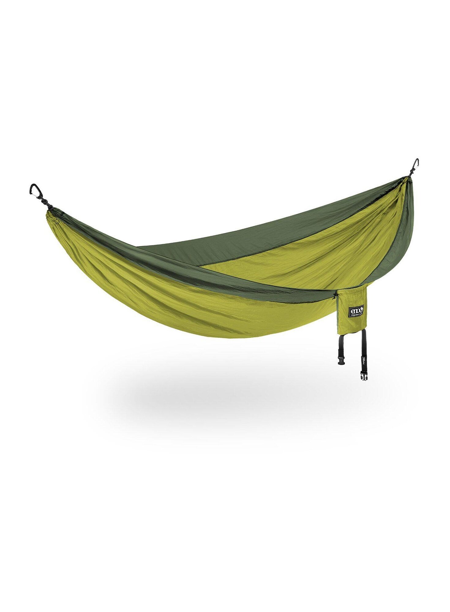 Decathlon Туристический гамак ENO SingleNest Hammock, 1-местный, нейлоновый, оливковый