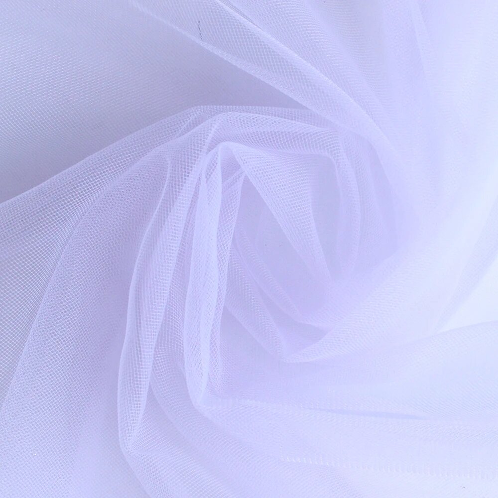 Нейлоновая сетка для пошива Сиреневый, 100cm x 160cm Width, Light Purple
