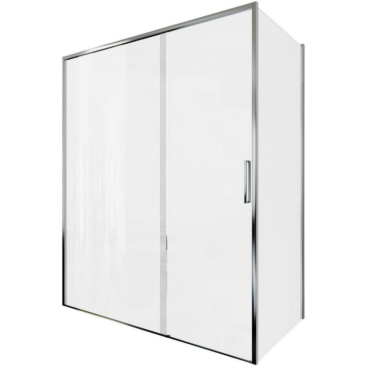 Душевой уголок Aquanet Pleasure Evo AE65-160x90-CT 160x90 324129 профиль Хром стекло прозрачное