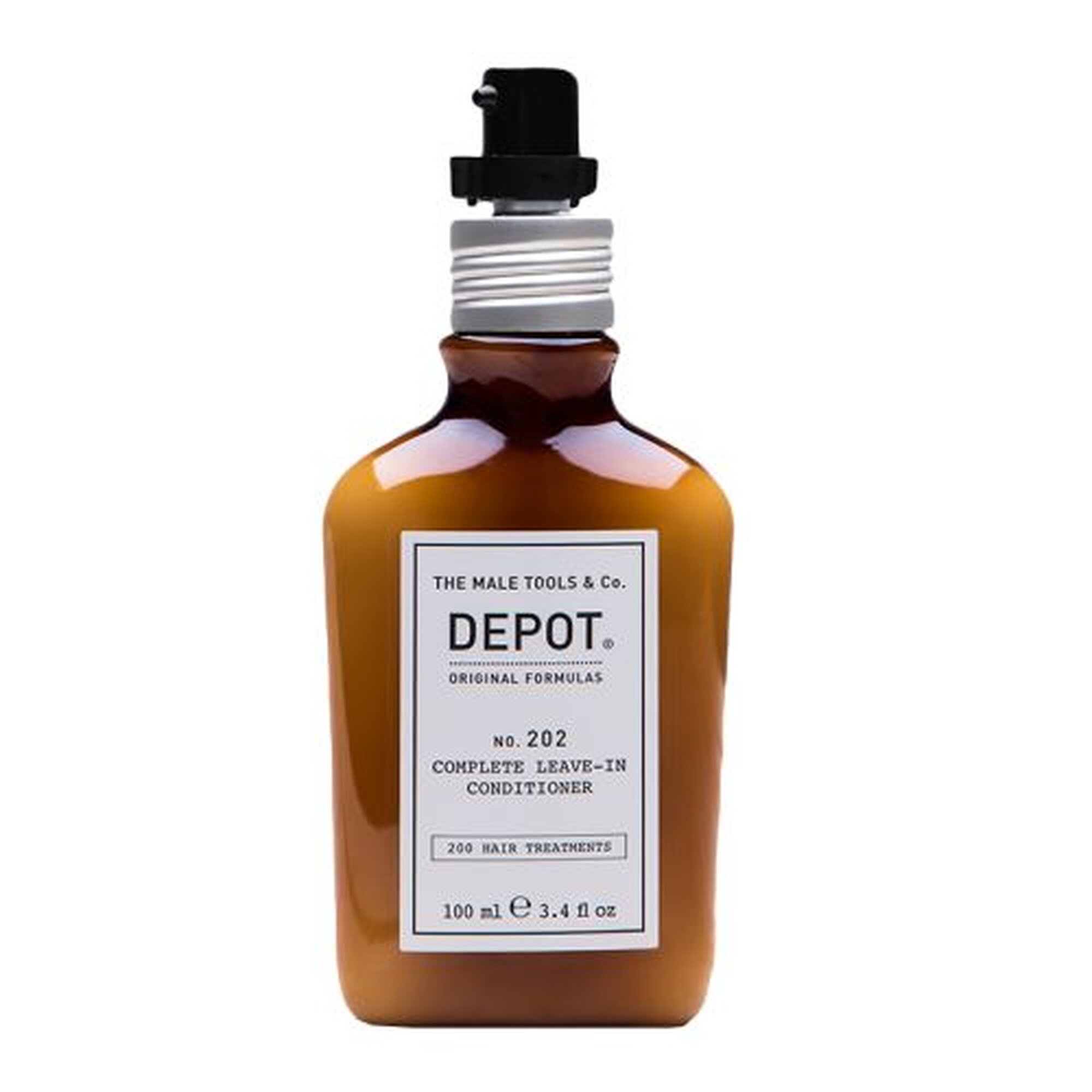Depot Увлажняющий, несмываемый кондиционер no.202 для волос и бороды, мужской, 100 мл