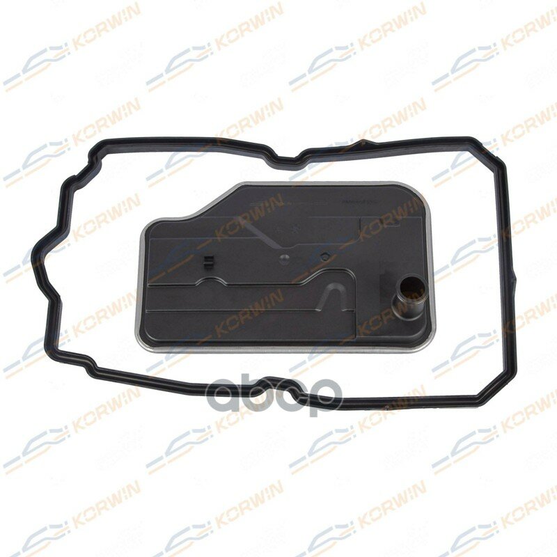 Фильтр АКПП с прокладкой Mercedes W203/W204/W205/W211/W212/W166/GLK (7G-Tronic) KORWIN арт. KWFT0064