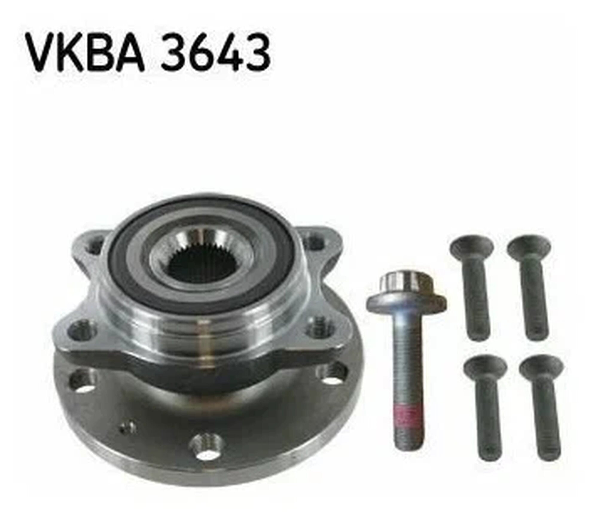 Ступица SKF VKBA3643, для Volkswagen Golf/Audi A3/Seat Toledo/Skoda Octavia