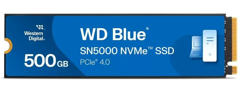 SSD диск Western Digital Blue SN5000 (WDS500G4B0E), 500 ГБ PCI-Express
