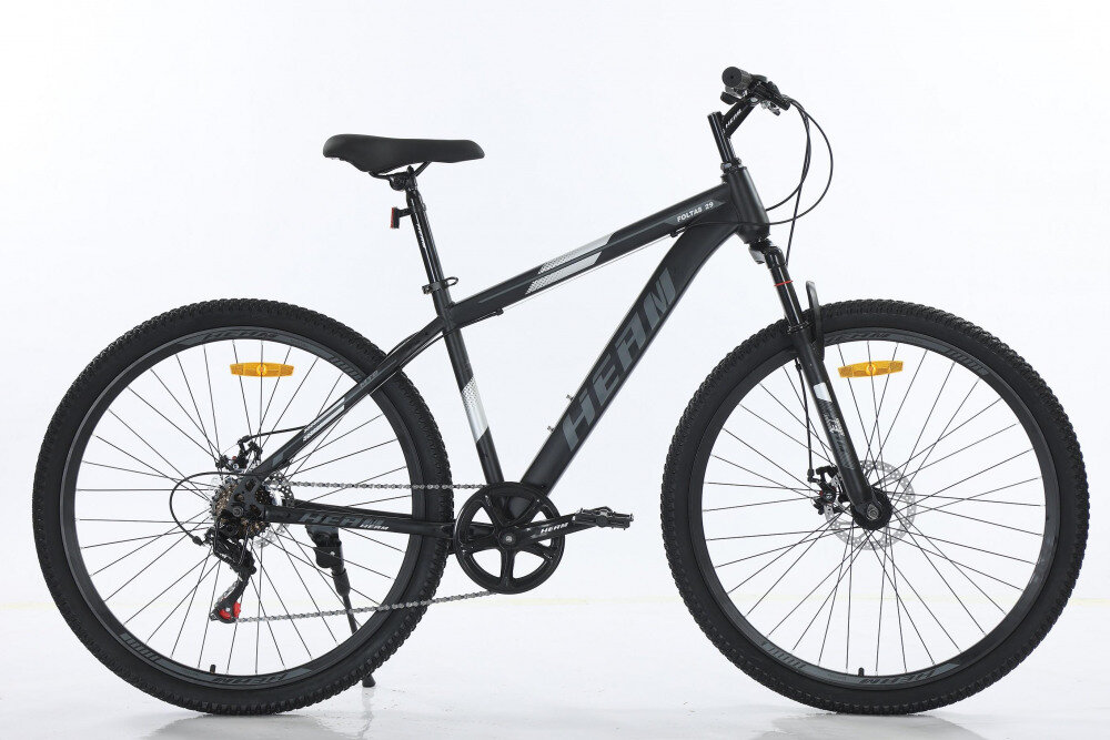 Горный велосипед Foltas 29 черный/серый рама 18 дюймов для роста 170–185см