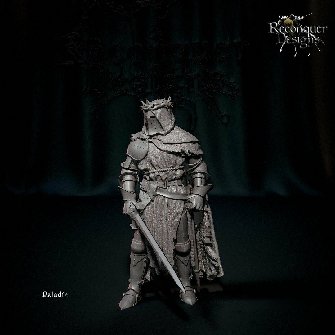 Историческая миниатюра(54мм) Паладин