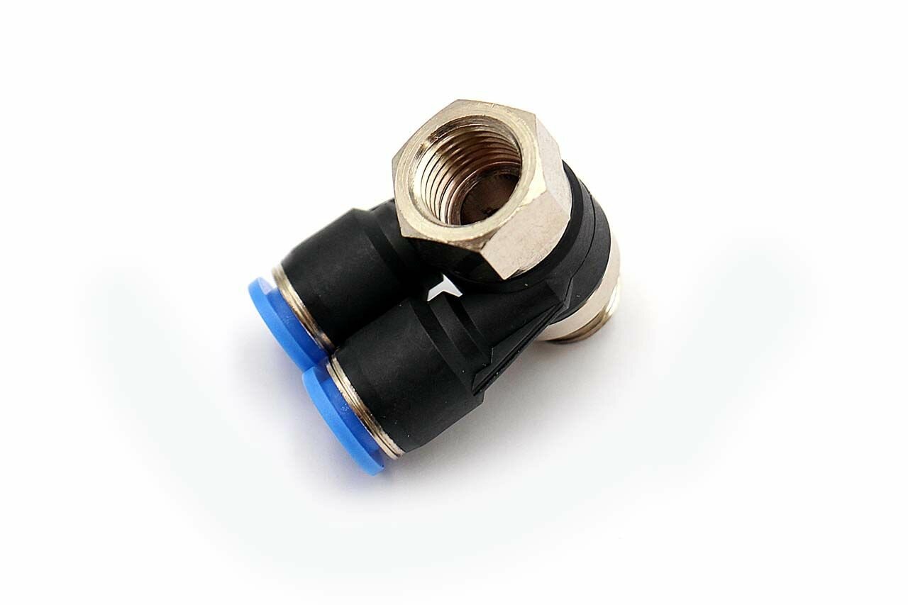 Пневмофитинг L-образный с наружной резьбой PAF 08-02 (G1/4")