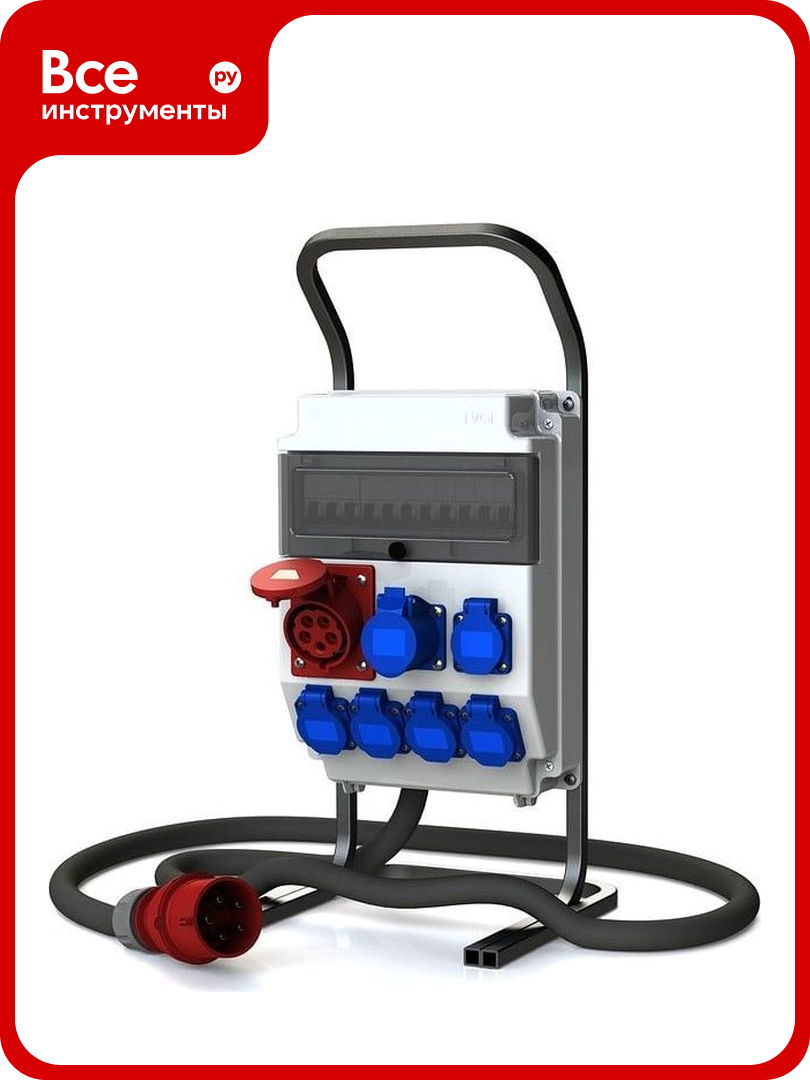 Русп Щит с розетками переносной PARTNER EVOL 0602-012-1