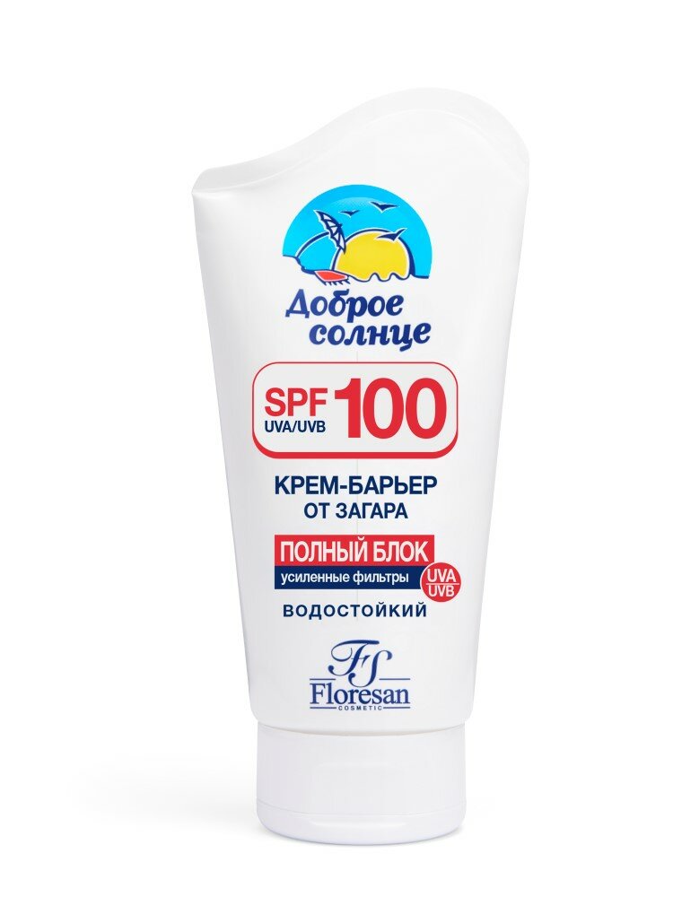 Floresan крем-барьер от загара полный блок 125 мл/spf100