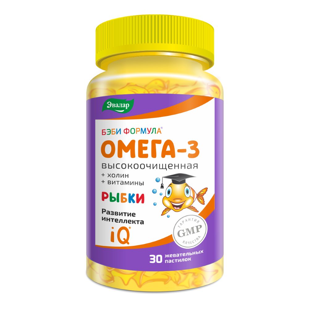 Бэби формула рыбки ОМЕГА-3
