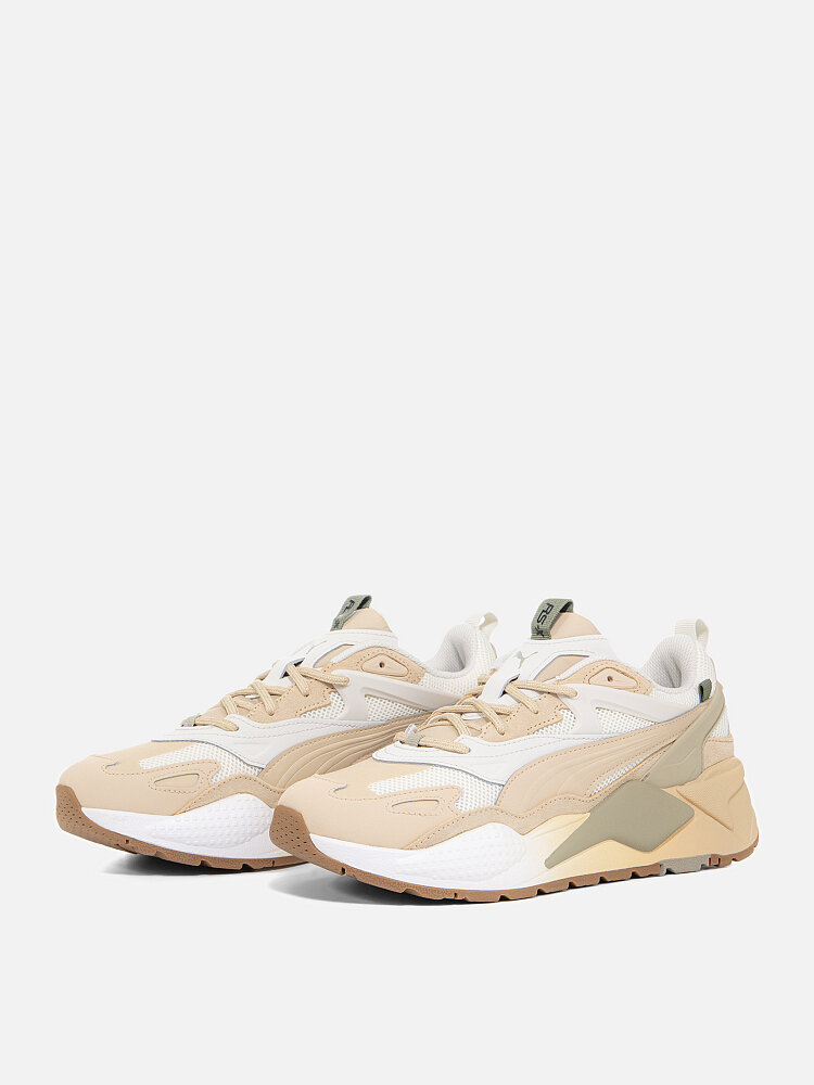 Кроссовки PUMA RS-X Efekt Gradient, полнота 6 (RU)/ на среднюю стопу, размер 42, бежевый — фото 1
