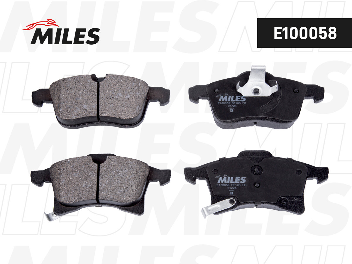 Колодки тормозные OPEL ASTRA G/H/ZAFIRA A передние