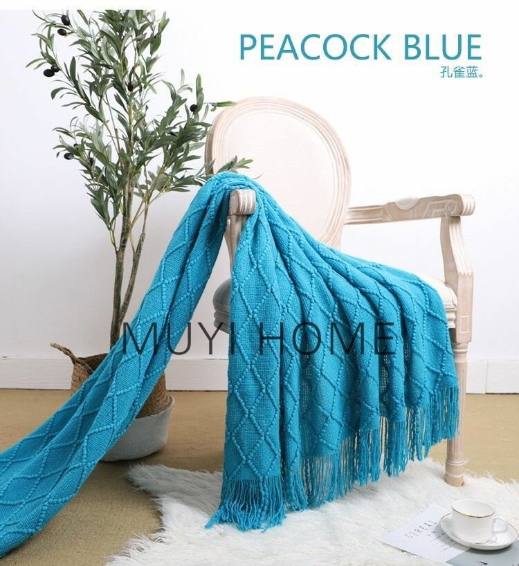 Чехлы на одеяло вязание Одеяла Плед Трикотаж Постельное белье диван одеяло Домашнее