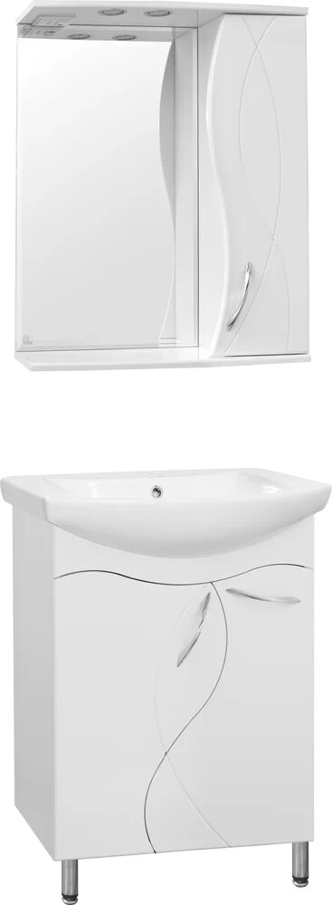 Мебель для ванной комнаты Style Line Амелия 65 белая