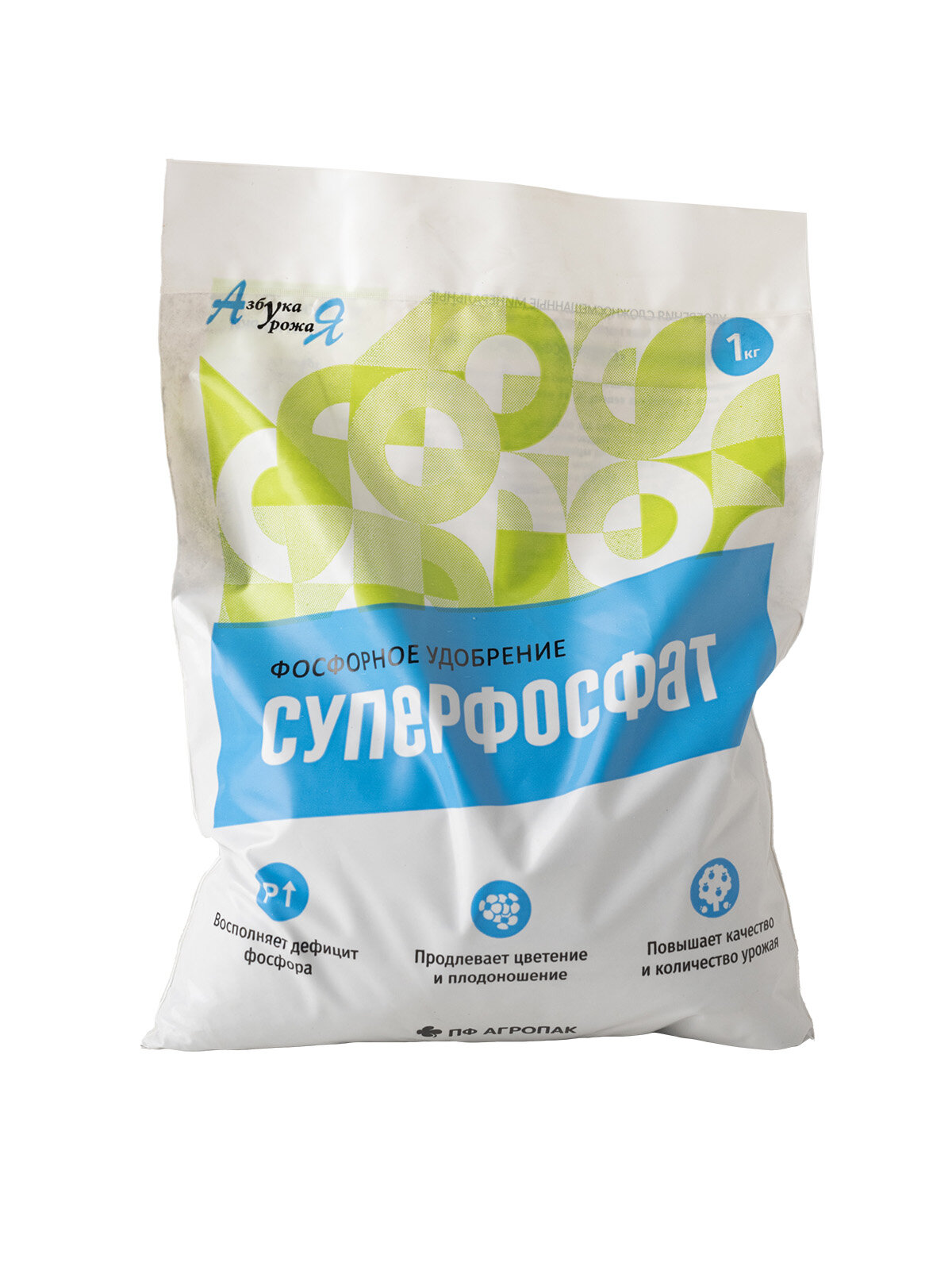 Удобрение минеральное азотно-фосфорное "Суперфосфат", гранулы, 1 кг
