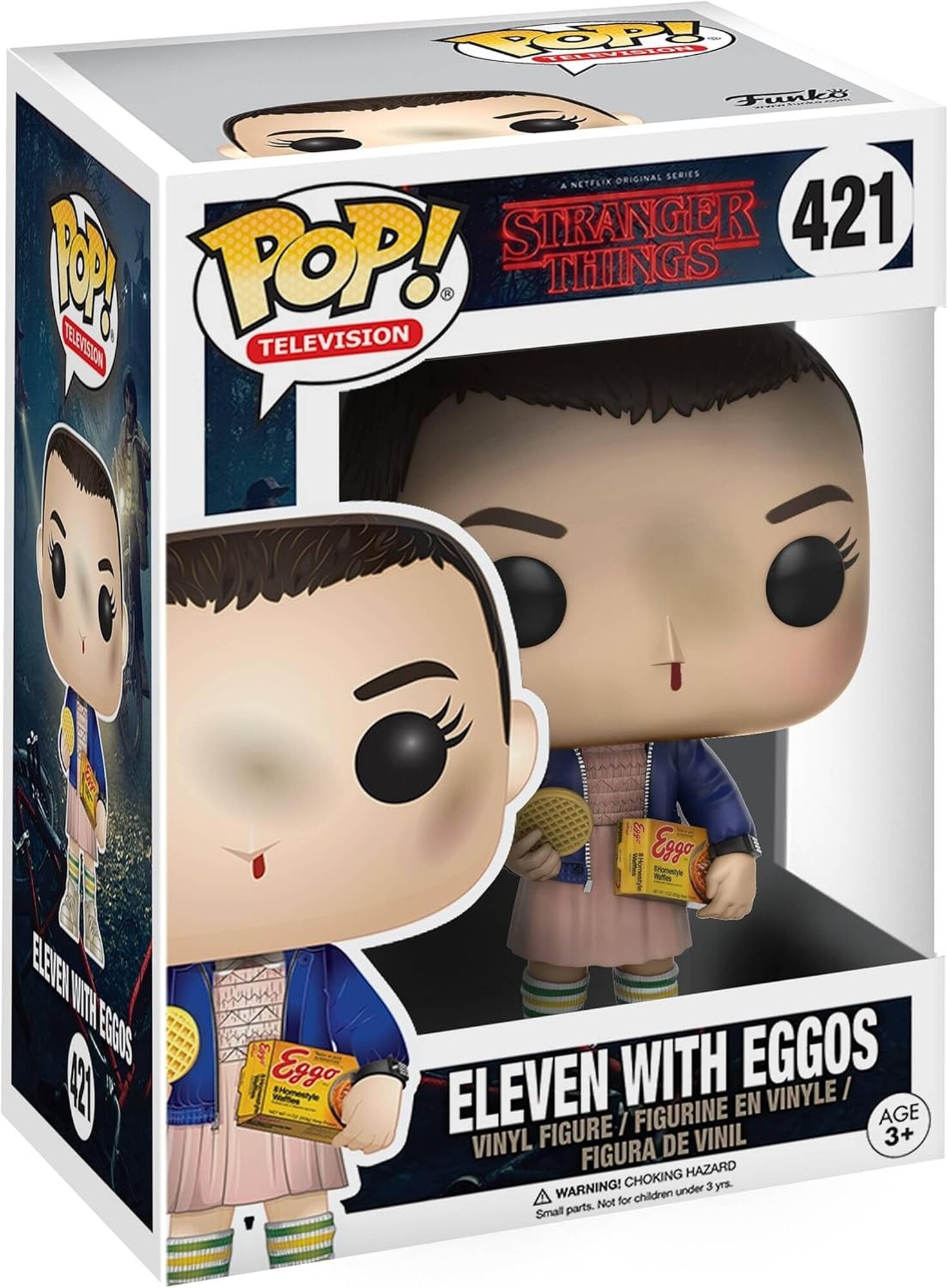 Фигурки Funko Pop TELEVISION - Коллекционная фигурка STRANGER THINGS Eleven - Фанко 421
