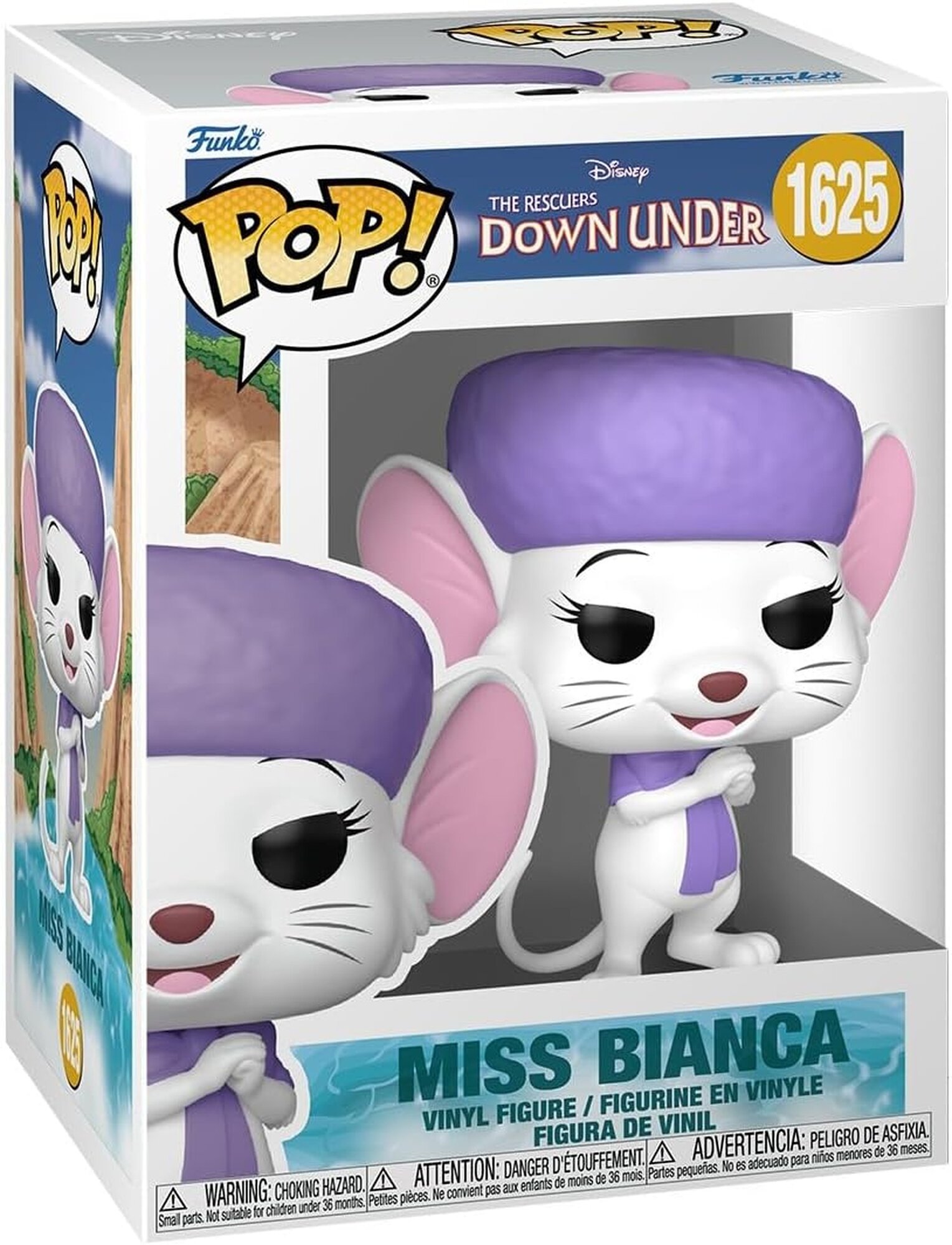 Фигурки Funko Pop - Коллекционная фигурка DISNEY Rescuers Down Under Miss Bianca - Фанко 1625