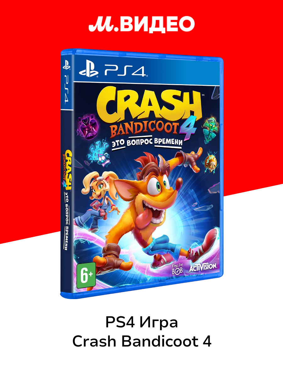 PS4 игра Activision Crash Bandicoot 4: Это Вопрос Времени