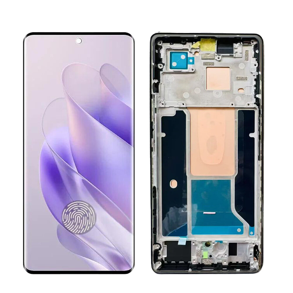 (AMOLED) Дисплей(экран) для Infinix Zero 30 4G X6731B (Инфиникс Зеро 30) в сборе с тачскрином рамкой(Оригинал)