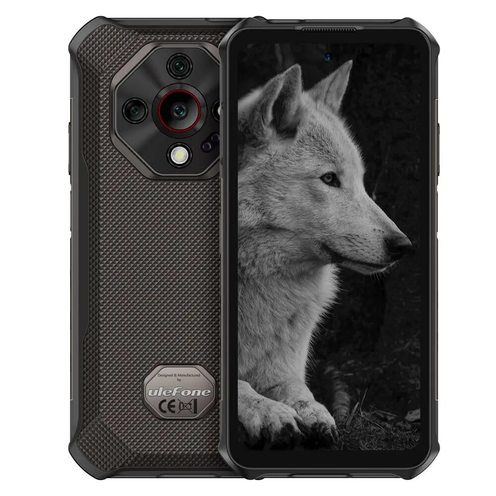 Смартфон Ulefone Armor X16 Pro 5G, защищенный, Android 15, 16 ГБ, 256 ГБ, 10360 мА·ч, с функцией бликов, фонариком и ночной камерой