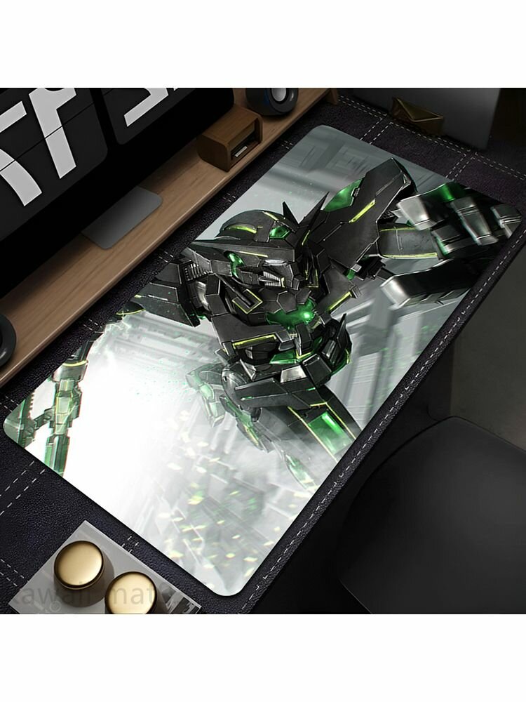 Коврик для рабочего стола Machenike Mecha Team, нескользящая основа, для игрового компьютера