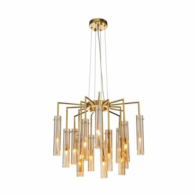 4500-15P, подвесная люстра, D555xH435/1635, 15xG9x25W, excluded