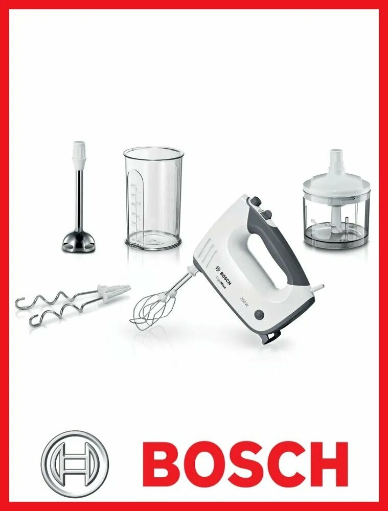 Bosch Ручной миксер MFQ37480, 750 Вт
