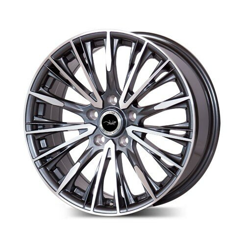 Колесный диск Lizardo Octopus 7.5x18/5x108 D67.1 ET45 серый глянец С полировкой