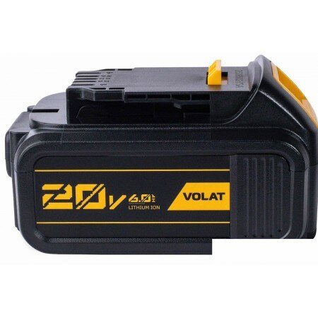 Аккумулятор VOLAT, Li-Ion, слайдер, для DeWALT, DCB, 6.0 Ач, 20 В
