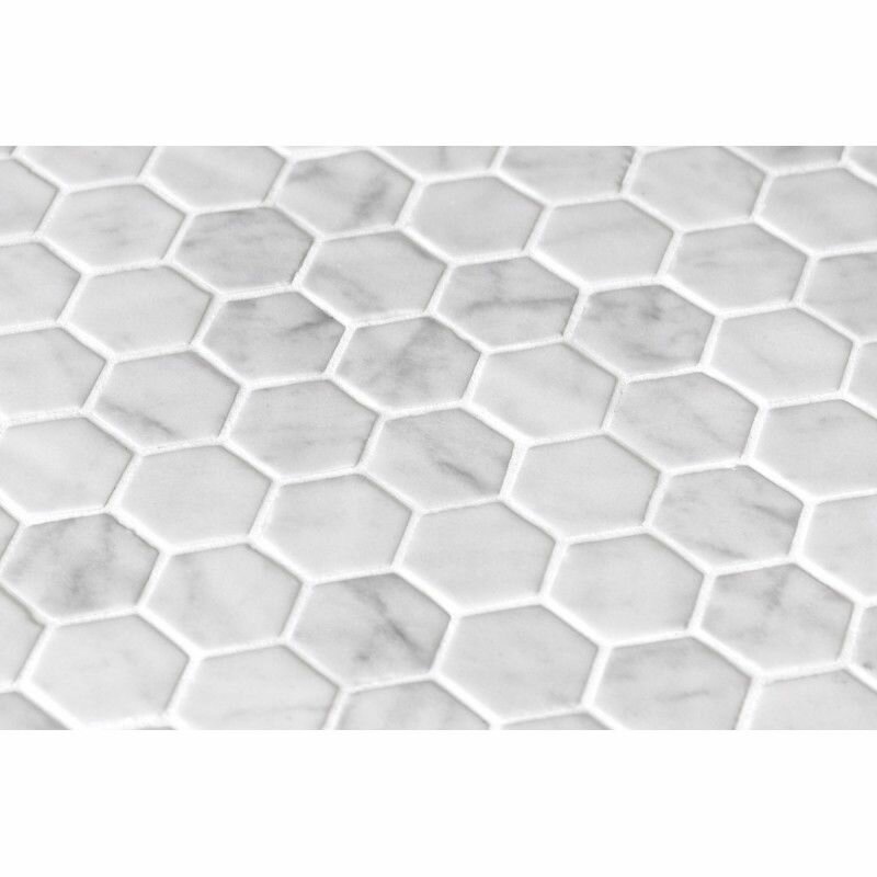 Мозаика HEX CARRARA MATTE — фото 1
