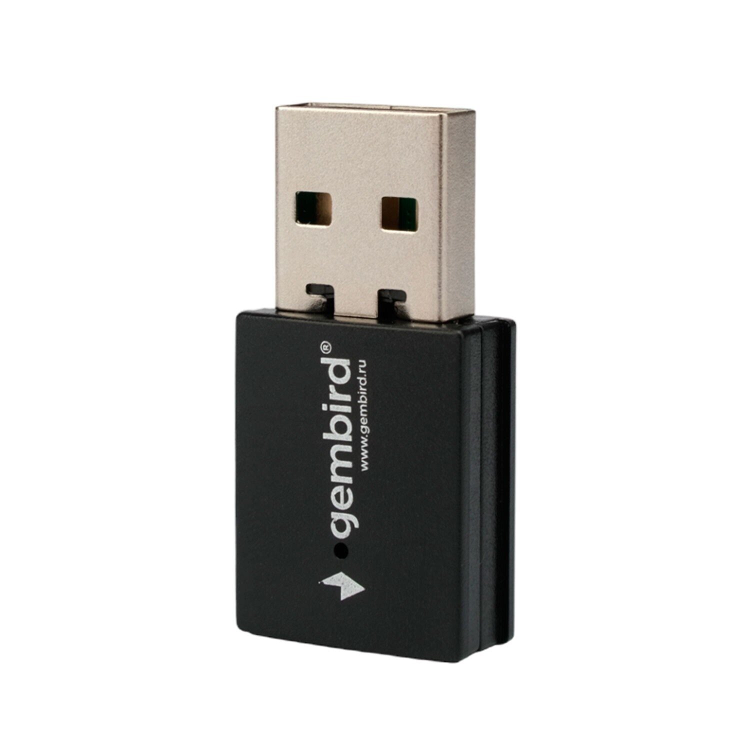 Сетевой адаптер Wi-Fi+Bluetooth Gembird WNP-UA-018 двухдиапазонный мини, 600 Мбит, USB, 802.11b/a/g/n/ac