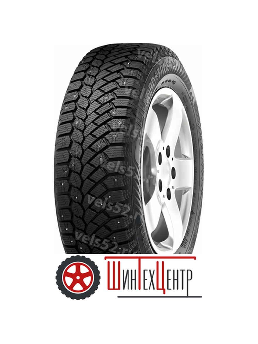Шина 175/65R15 88T Xl Gislaved Nord Frost 200 Шип для всех типов автомобилей Зимняя