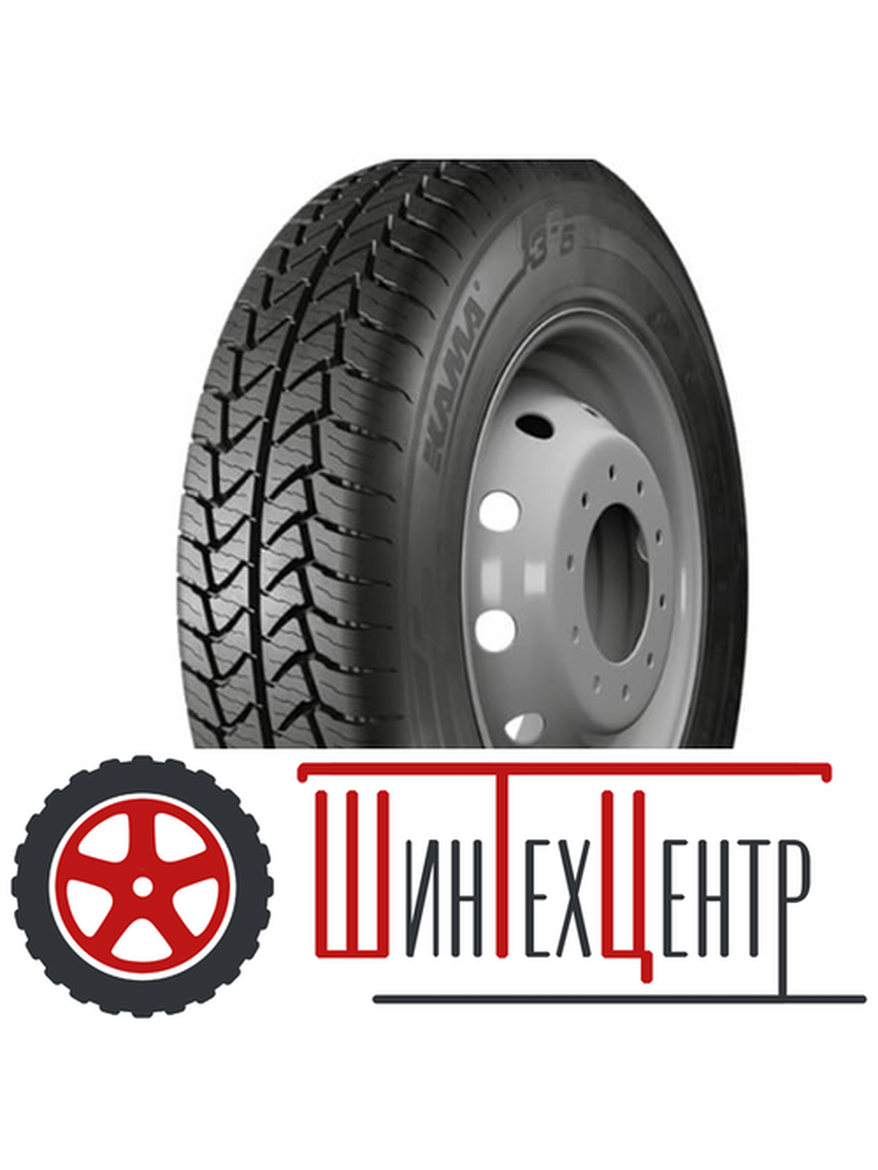 Шина 195/75R16C Нкшз Кама Flame М/Т Lcv для всех типов автомобилей Всесезонная