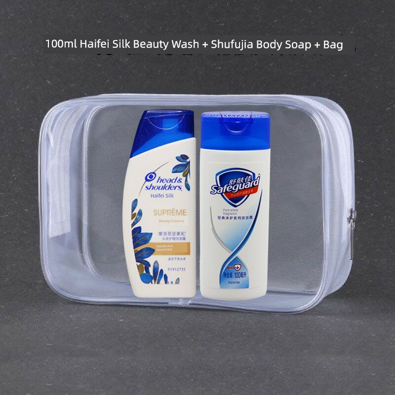 Набор Head & Shoulders с восстанавливающим шампунем, гелем Dove и дорожной косметичкой