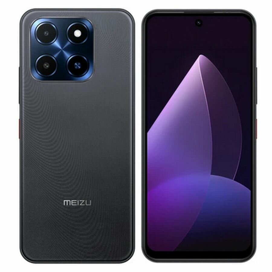 6,79" Смартфон Meizu Mblu 22 4/128 ГБ (MBLU 22) 2025, черный