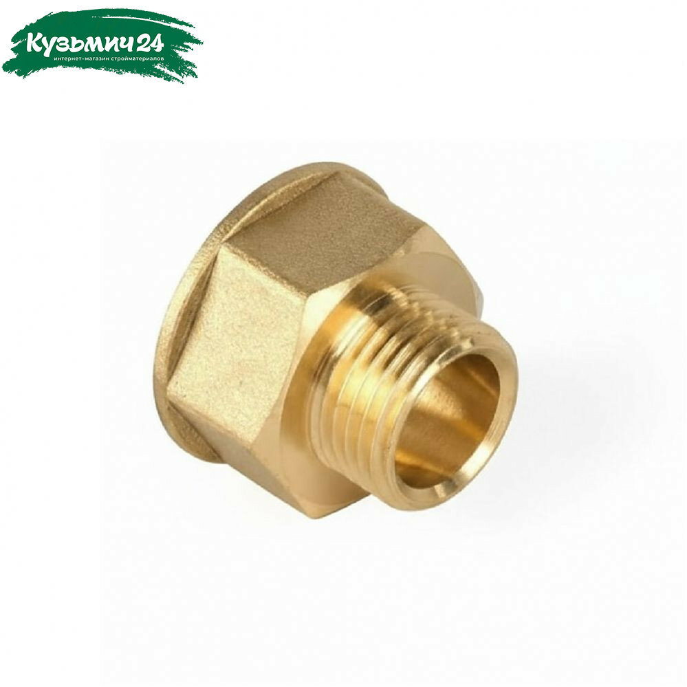 Муфта переходная 22х1 ВР, под пайку, для соединения медных труб, медь